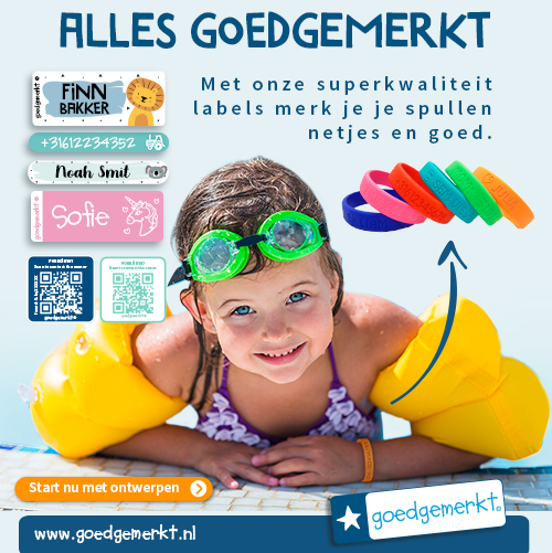 Welovebabydeals | €5,00 korting op Goedgemerkt naamstickers! Welovebabydeals | €5,00 korting op Goedgemerkt naamstickers!